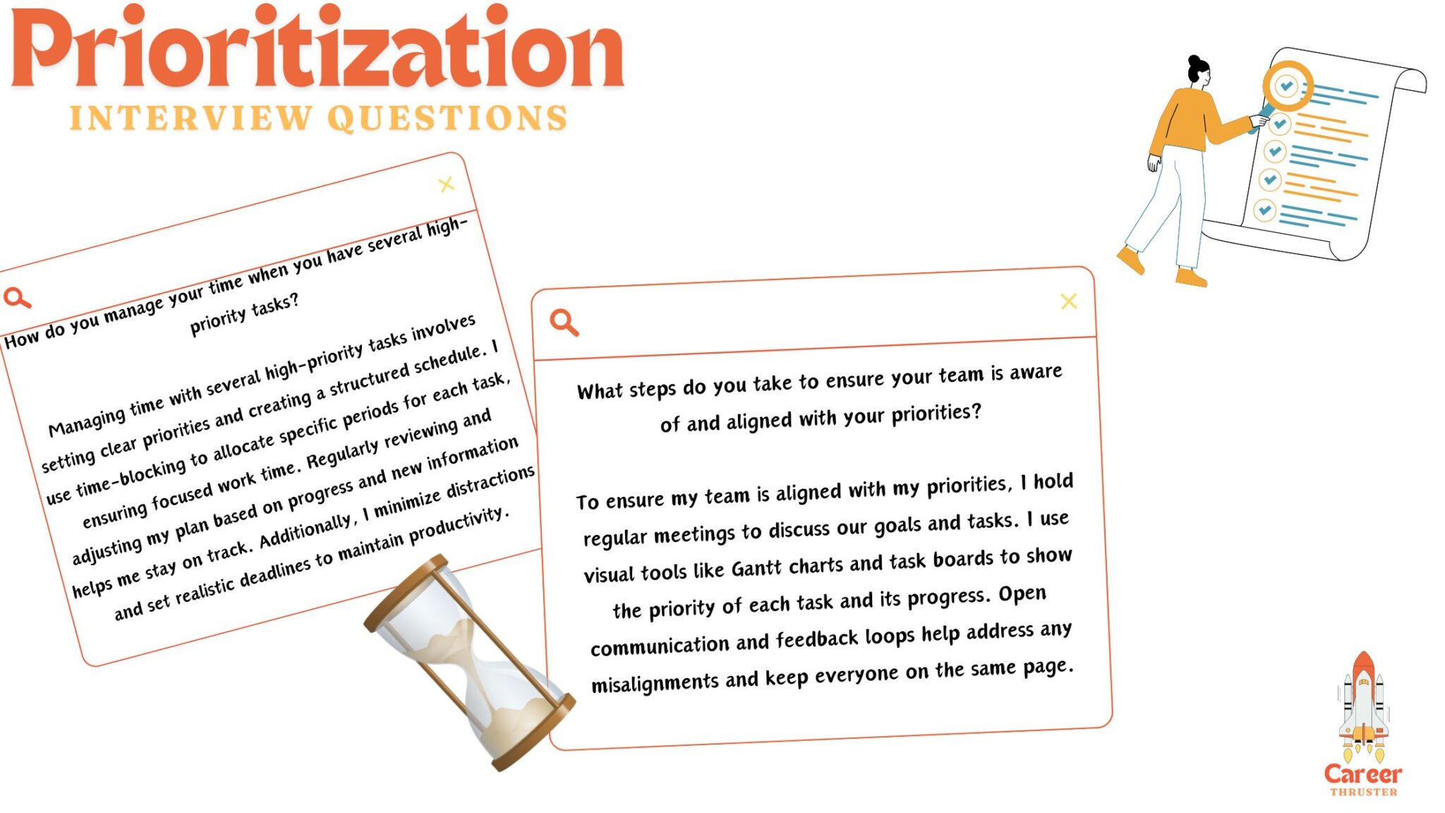 71+ Prioritization Interview Questions (With Sample Answers)