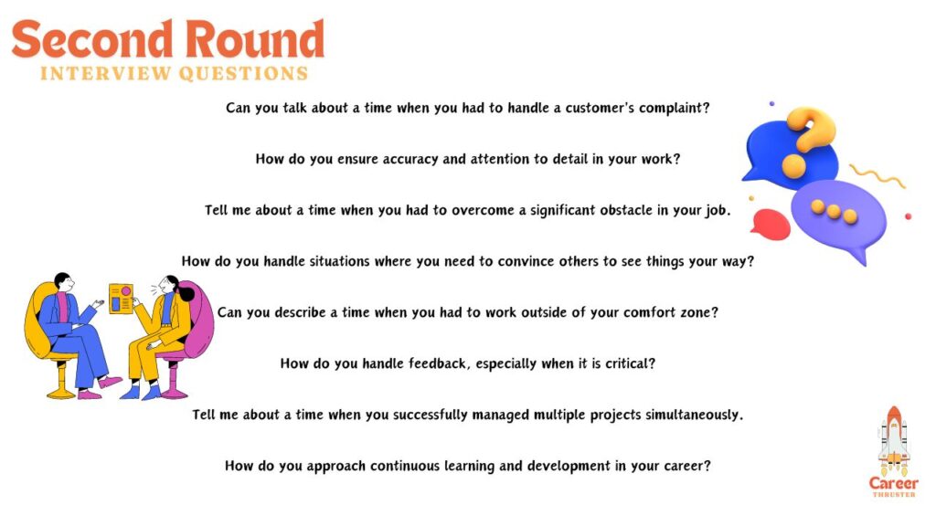 61+ Second Round Interview Questions (With Sample Answers)