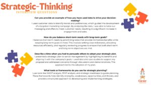 75+ Strategic Thinking Interview Questions (With Answers)