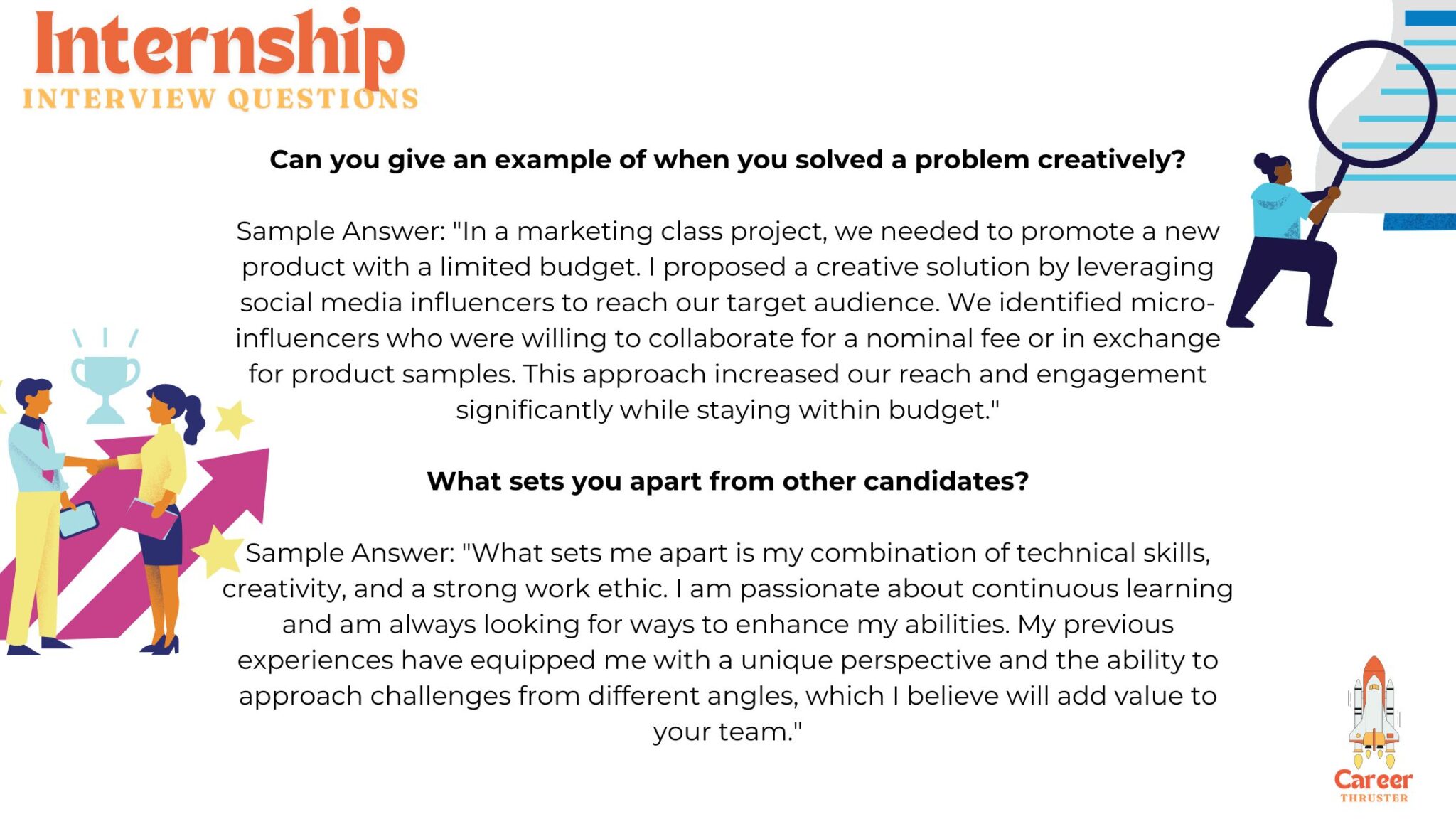 41+ Internship Interview Questions And Answers